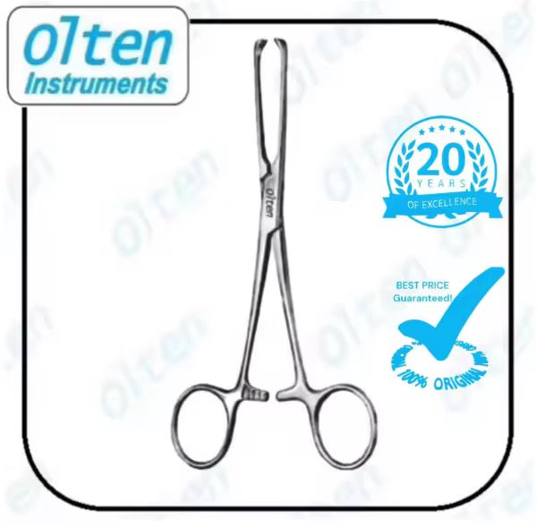 Allis Tissue Forceps 5x6 Teeth OLTEN INSTRUMENTS Premium Grade – Wilcare