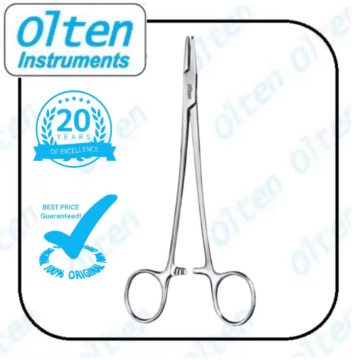 Needle Holder Mayo Hegar Forceps OLTEN INSTRUMENTS – Wilcare