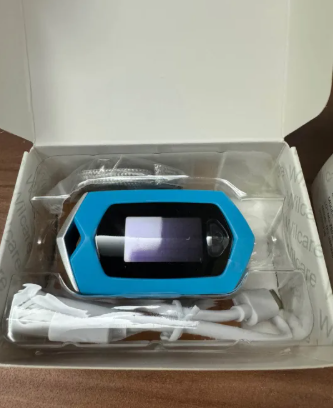 WILCARE Rechargeable Finger Pulse Oximeter with PI, RR, PR, Oxygen Sat ...